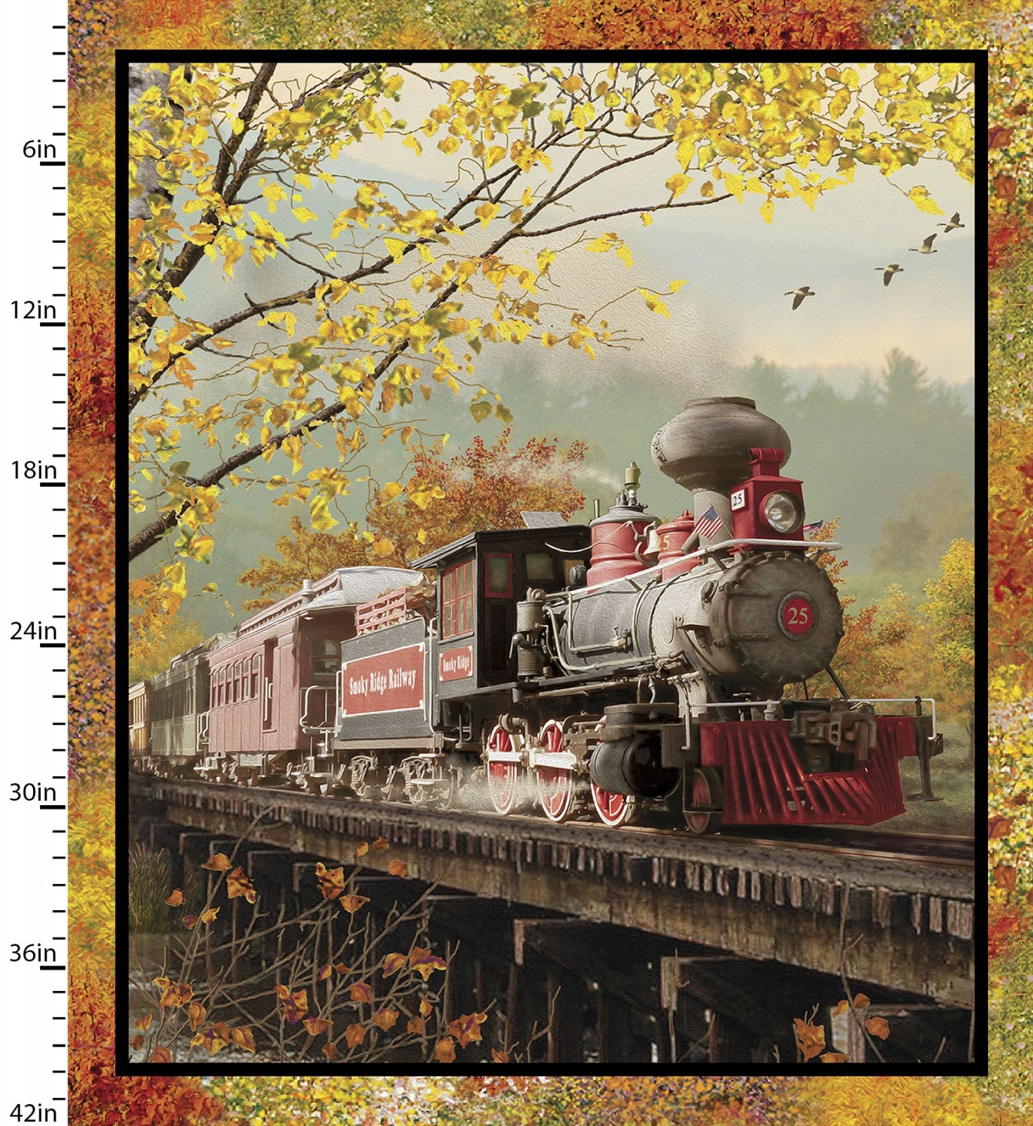 Steam locomotive – Angel Dreams Quilt Shop
